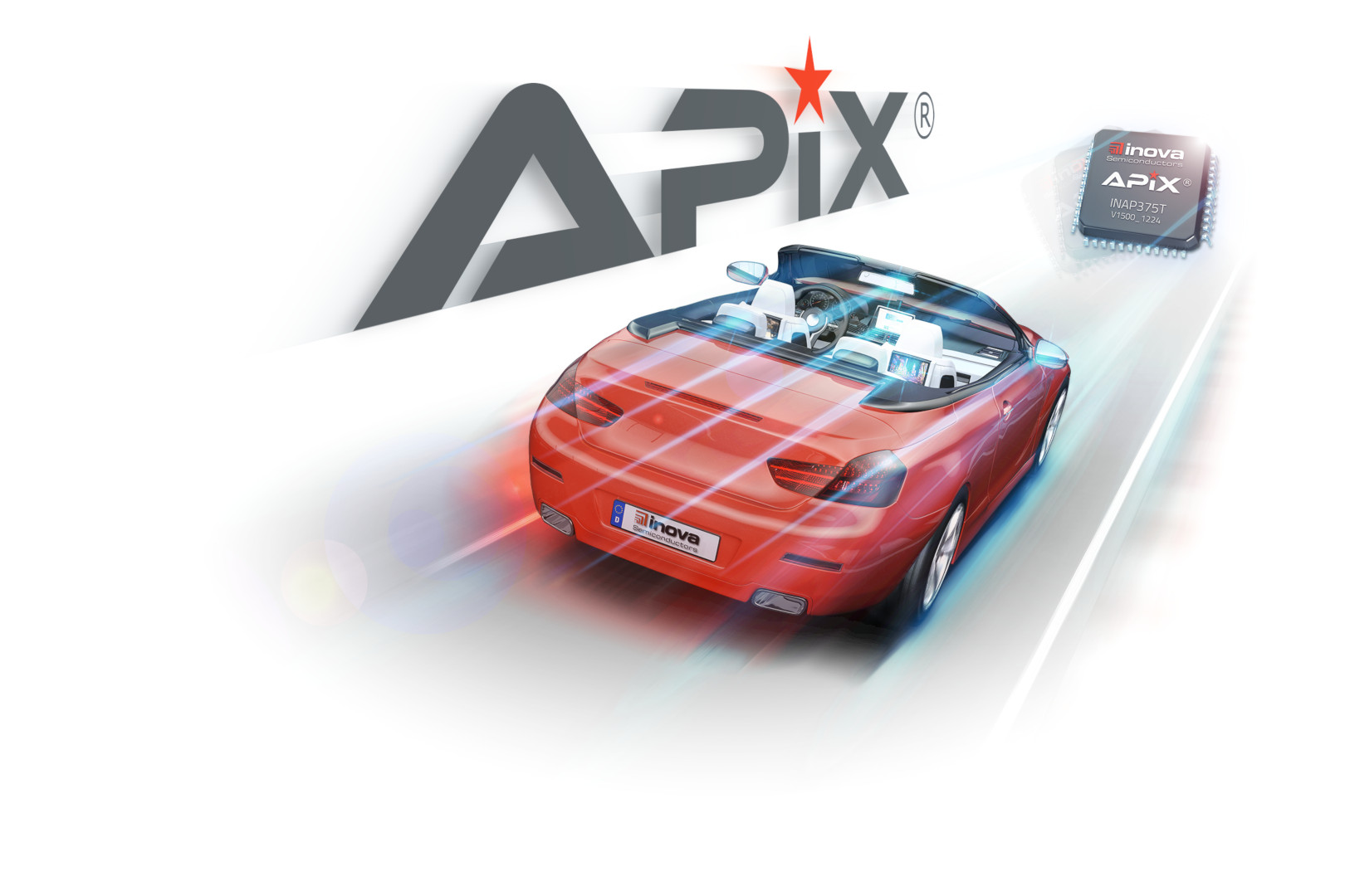 Inova: Semiconductors connecting car systems at high-speed level