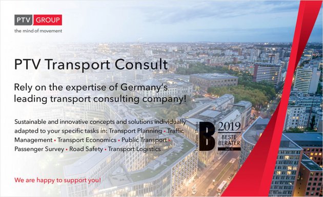 PTV Transport Consult: Changing mobility | PTV Transport Consult