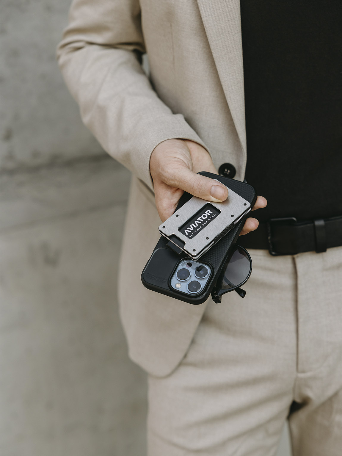 AVIATOR by EVERMADE Wallets MADE IN GERMANY: Stylish and elegant: slim ...