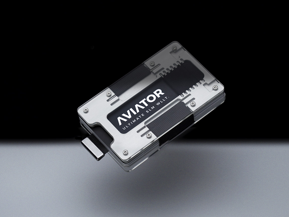 AVIATOR by EVERMADE Wallets MADE IN GERMANY: Stylish and elegant: slim ...